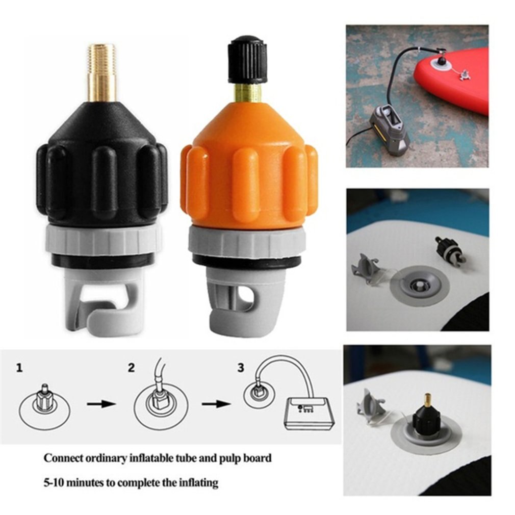Sup Paddle Board Air Nozzle Kajak Air Valve Adapte... – Grandado