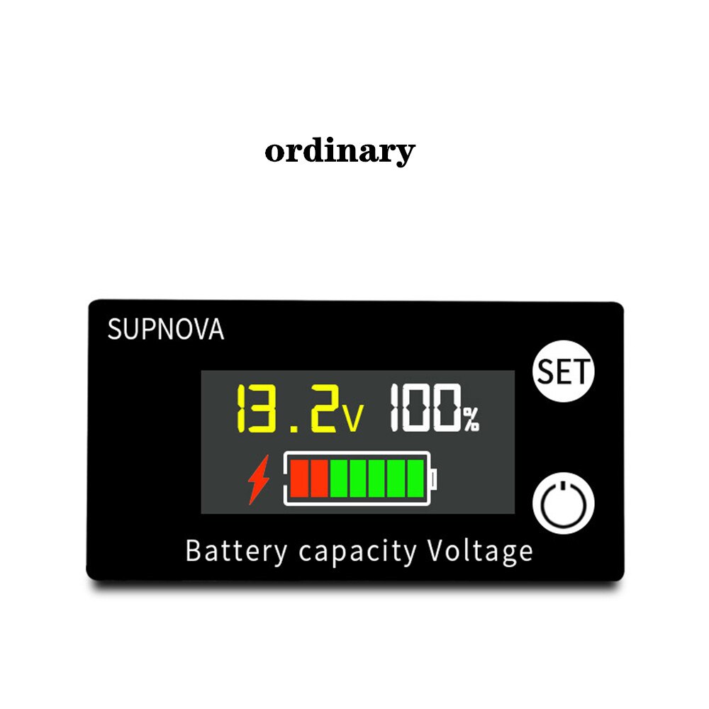 Battery Capacity Indicator LCD Color Screen DC 8V-... – Vicedeal