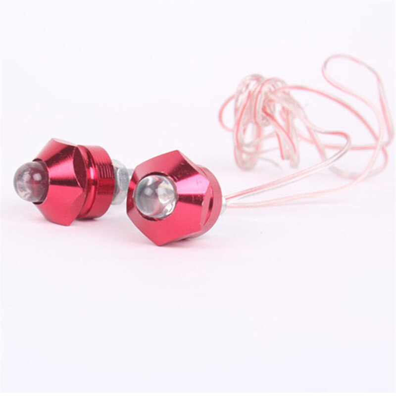 1Pair 12V LED Motorcycle Flashers 4 Color Strobe F... – Grandado