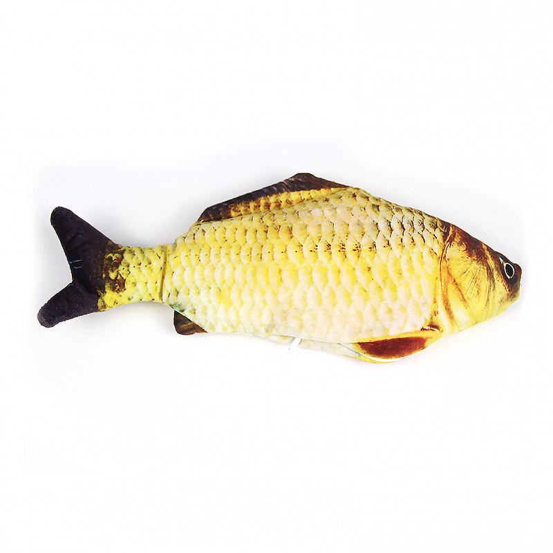 Electronic Plush 3D Fish Toy Electric USB Charging... – Grandado