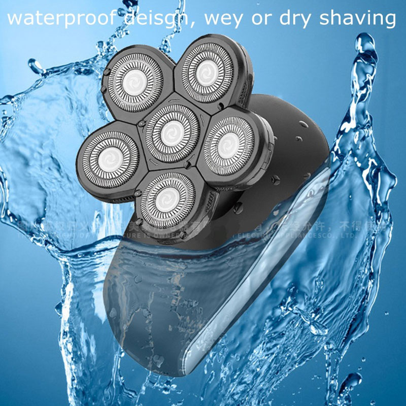 6-blade grooming kit electric shaver for men wet d... – Grandado