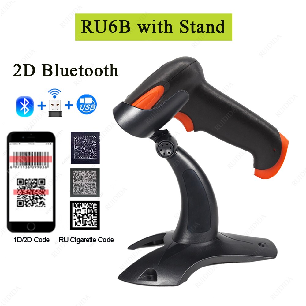 Code Reader Scanenr 1D/2D Handheld Scanner QR 2D S... – Vicedeal