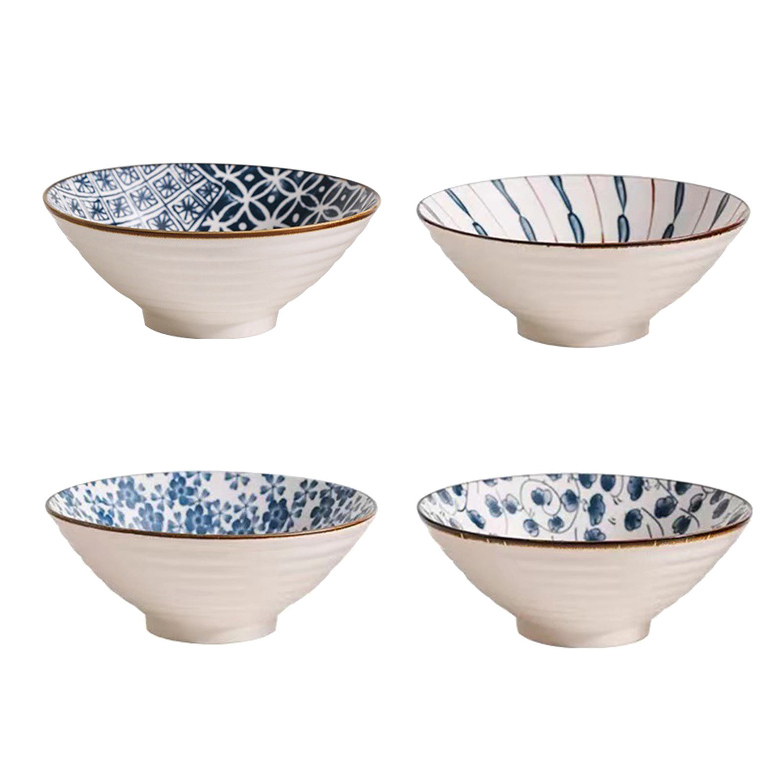 Japanese Style Ceramic Bowl Ramen Bowl Household L... – Grandado