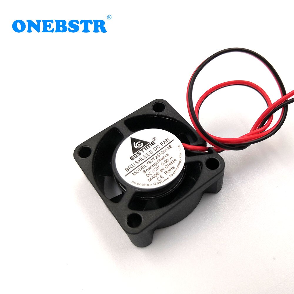 2510 Mini Borstelloze Fan Dc 5V 12V 24V Chipset He... – Grandado