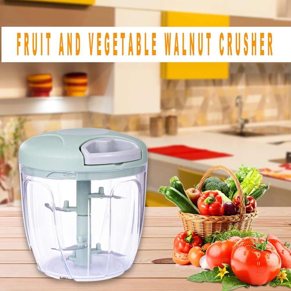 Manual Fruit Vegetable Chopper Hand Pull Food Cutt... – Grandado