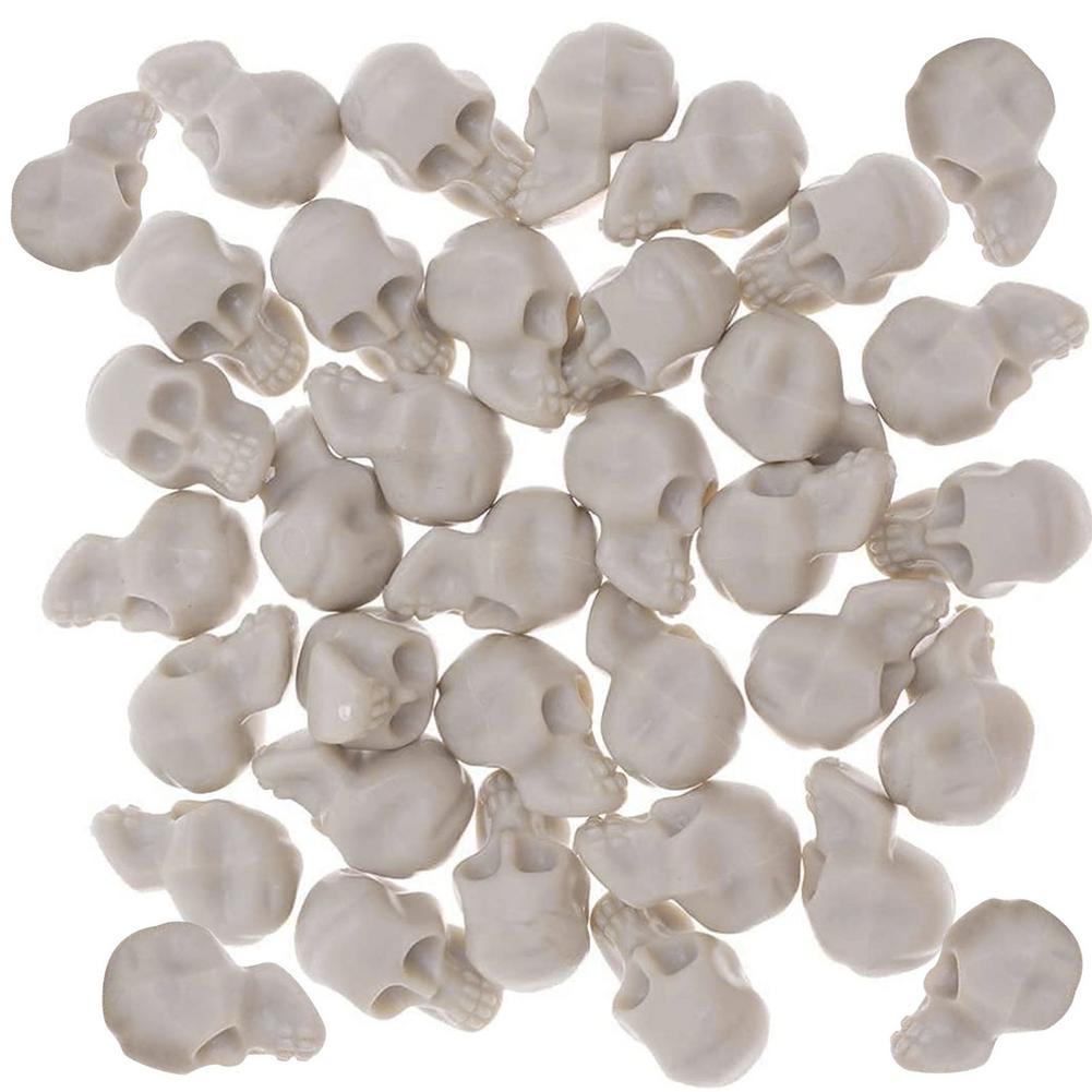 50/100pcs Halloween Skeleton Ornament Halloween Fi... – Grandado