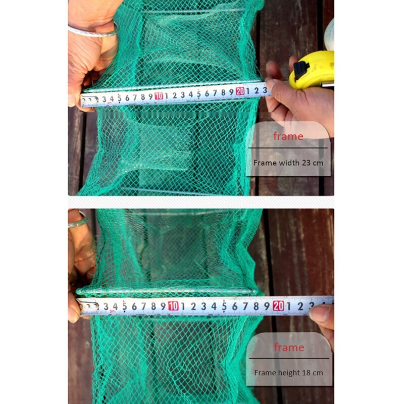 3 Meter Fishing Cage Foldable Fishing Trap Sturdy ... – Grandado