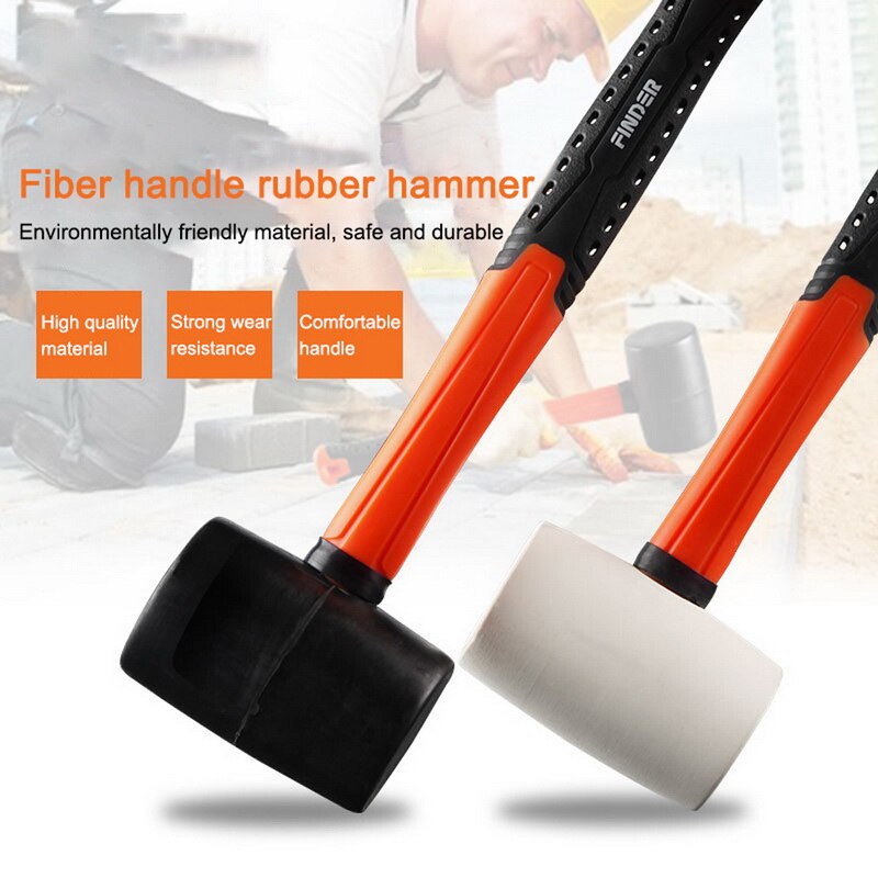 Manual Soft Rubber Effect Mallet Hammer Ergonomics... – Vicedeal
