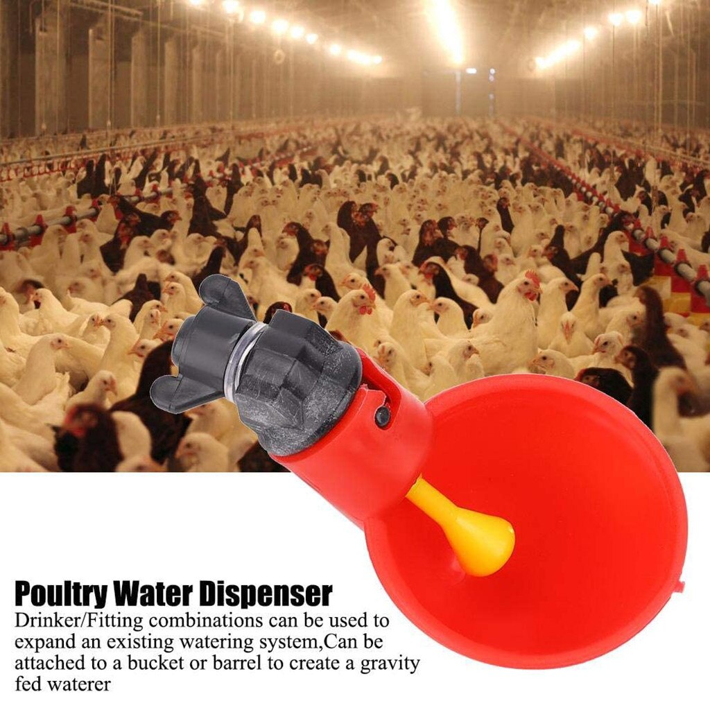 5/10PC Chicken Waterer drinkers Poultry Water Drin... – Grandado