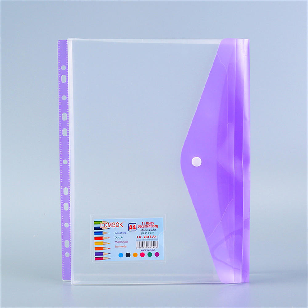 1pcs Plastic Envelopes Premium Clear Document Fold... – Vicedeal