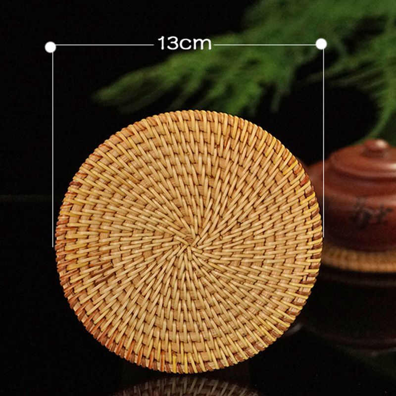 Rotan Coaster Isolatie Pad, Kom Mat Theepot Mat, T... – Grandado