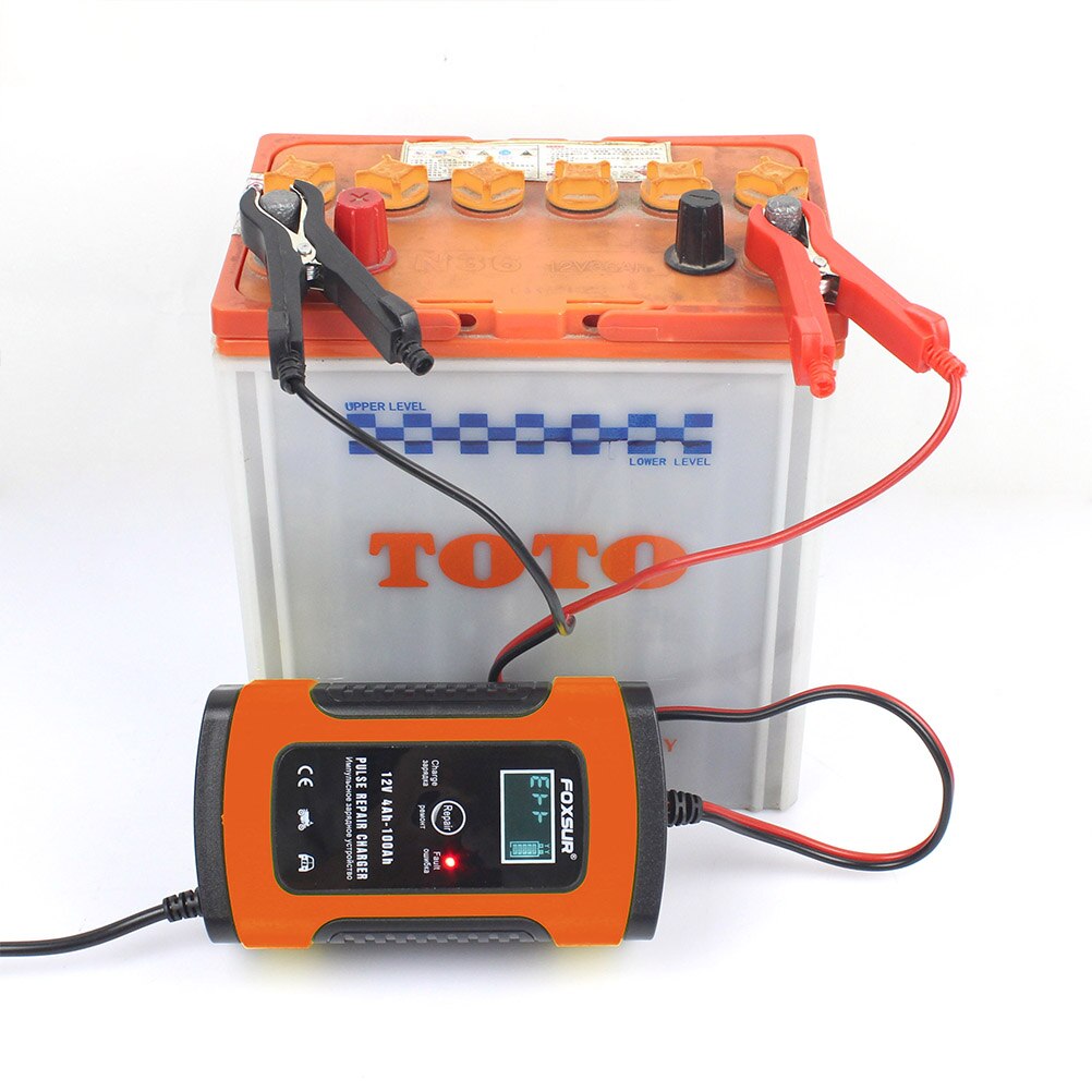 Automatische Auto Acculader 12V 6A Intelligente Sn... – Grandado