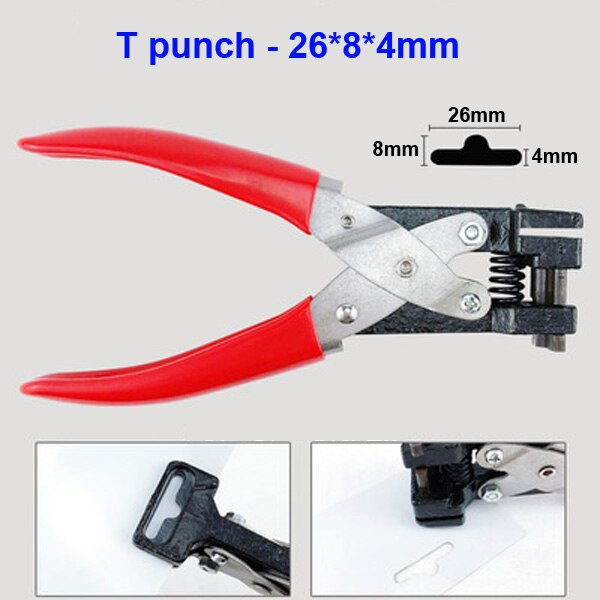 T Shape Hole Punch T Type Slot Shape Cutter Punche... – Vicedeal