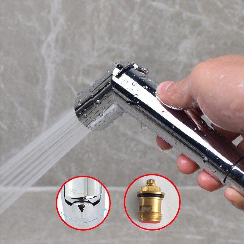 Hand-held Press-free Bidet Nozzle Adjustable Press... – Grandado