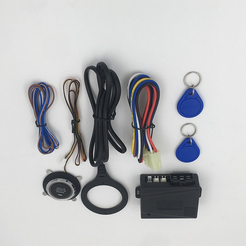 Auto Alarm 12V Auto Motor Push Start Button Rfid L... – LovingPrices
