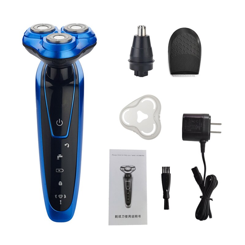 Portable 3 In 1 Electric Shaver Floating Blade Men... – Grandado