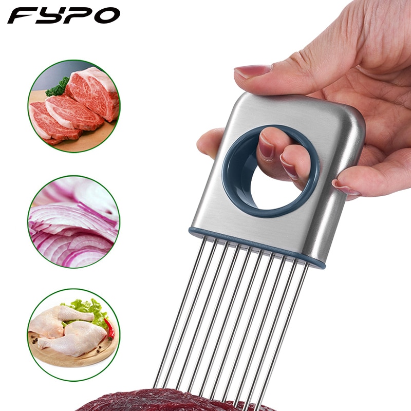 Ui Houder Groente Vlees Potato Cutter Slicer Gadge... – Grandado