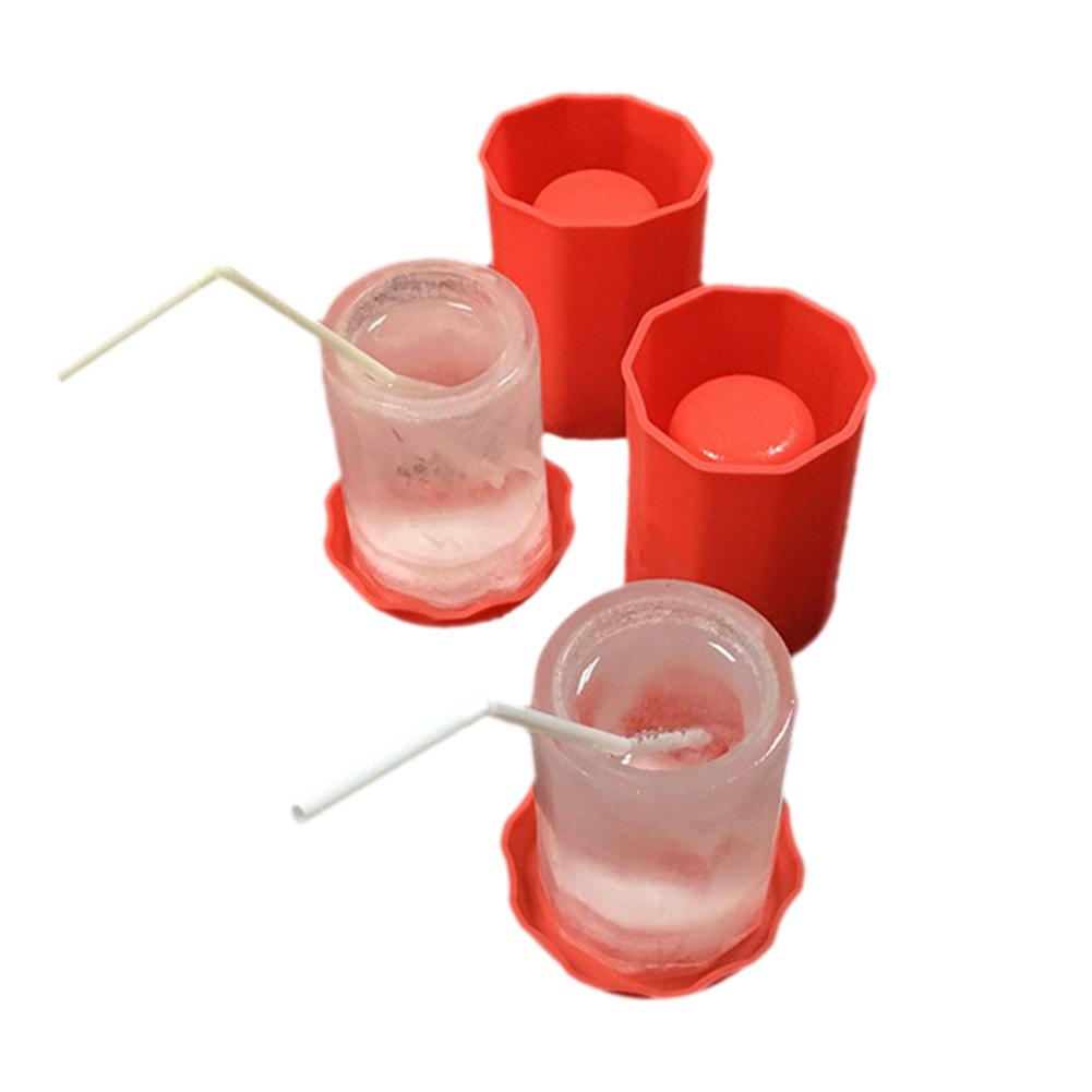Silicone Ice Cup Summer Beer Mug Ice Cube Frozen M... – Vicedeal