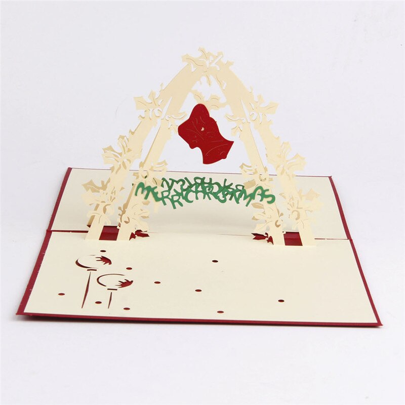 Tarjetas 3D de Navidad, tarjetas de felicitación P... – Grandado