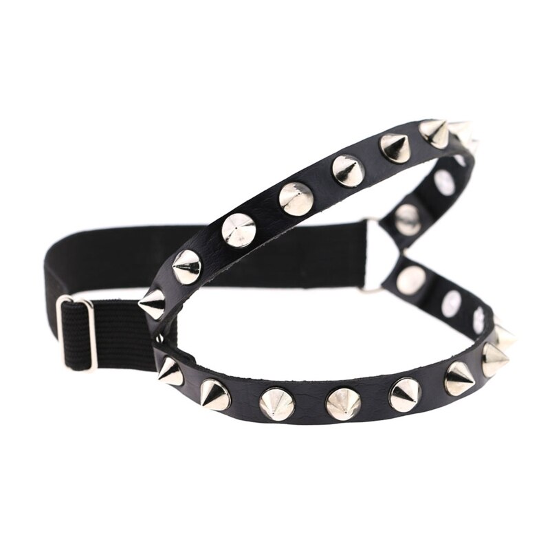 Gothic Leg Chain Gothic Leg Belt PU Leather Thigh ... – Vicedeal