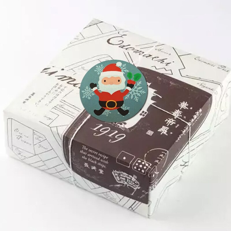 500pcs Handmade Christmas Santa Claus Stickers Bak... – Grandado