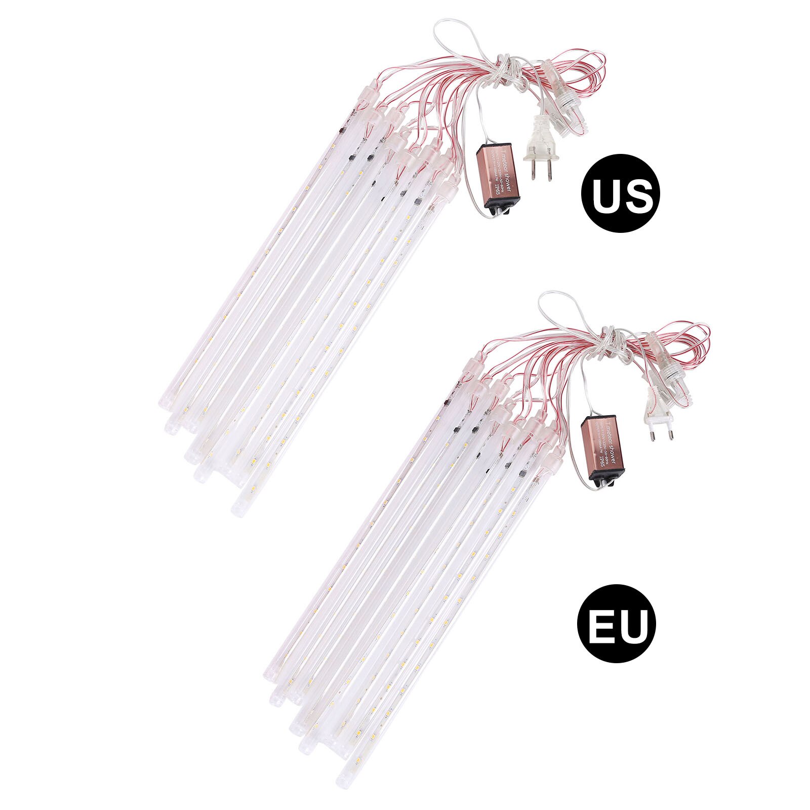30cm 8 Tubes Waterproof Meteor Shower Rain LED Str... – Vicedeal