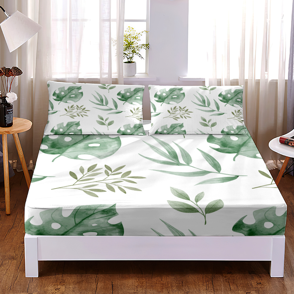 3D Print Spring Plant Fitted Sheet Elastic Band Be... – Vicedeal