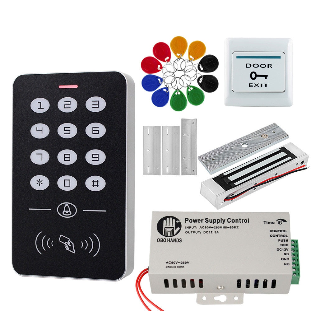 RFID Access Control System Kit Frame Glass Door Se... – Vicedeal