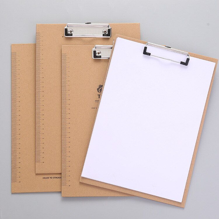 Cartoon A4 Board Clip Folder Board Large Writing P... – Grandado