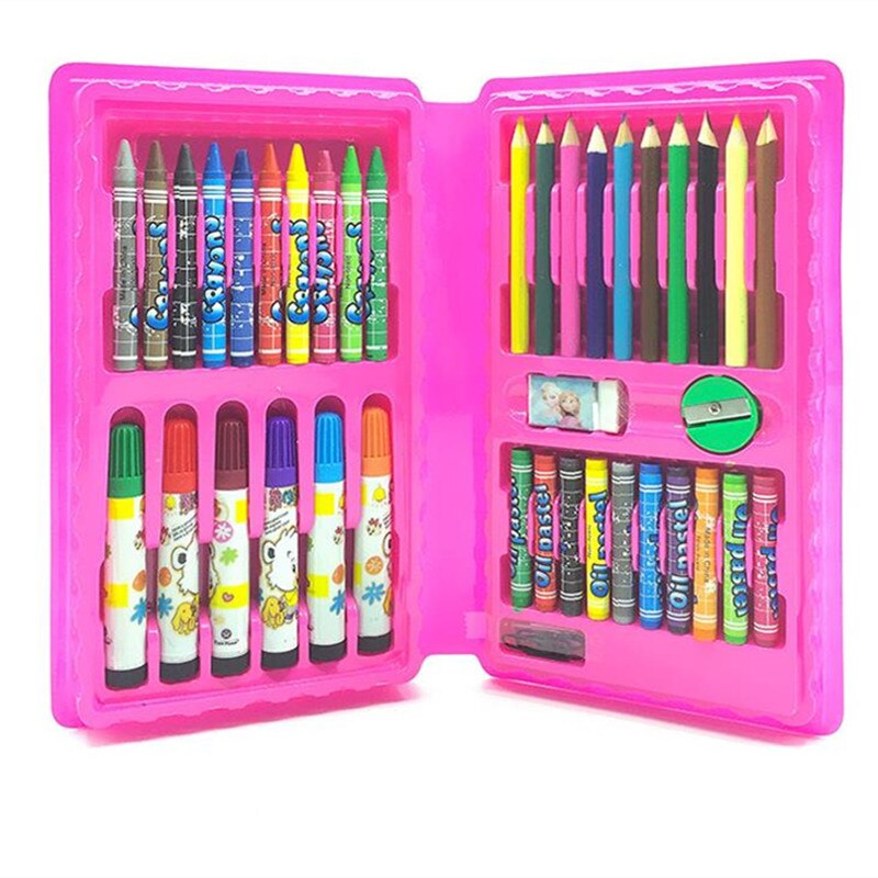 42Pcs Painting Art Set With Brush Pen Crayon Oil P... – Vicedeal