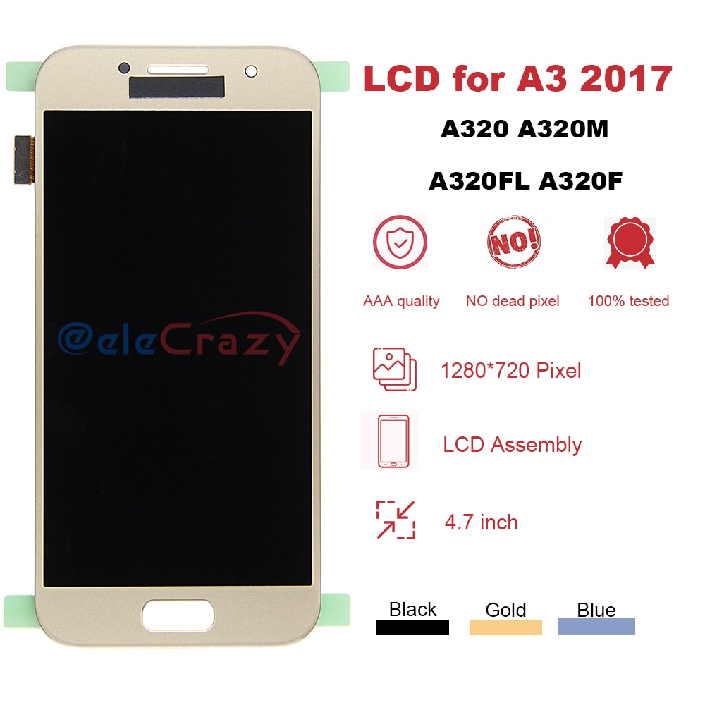 100％ TESTED For SAMSUNG Galaxy A3 A320 A320M A320F... – Vicedeal