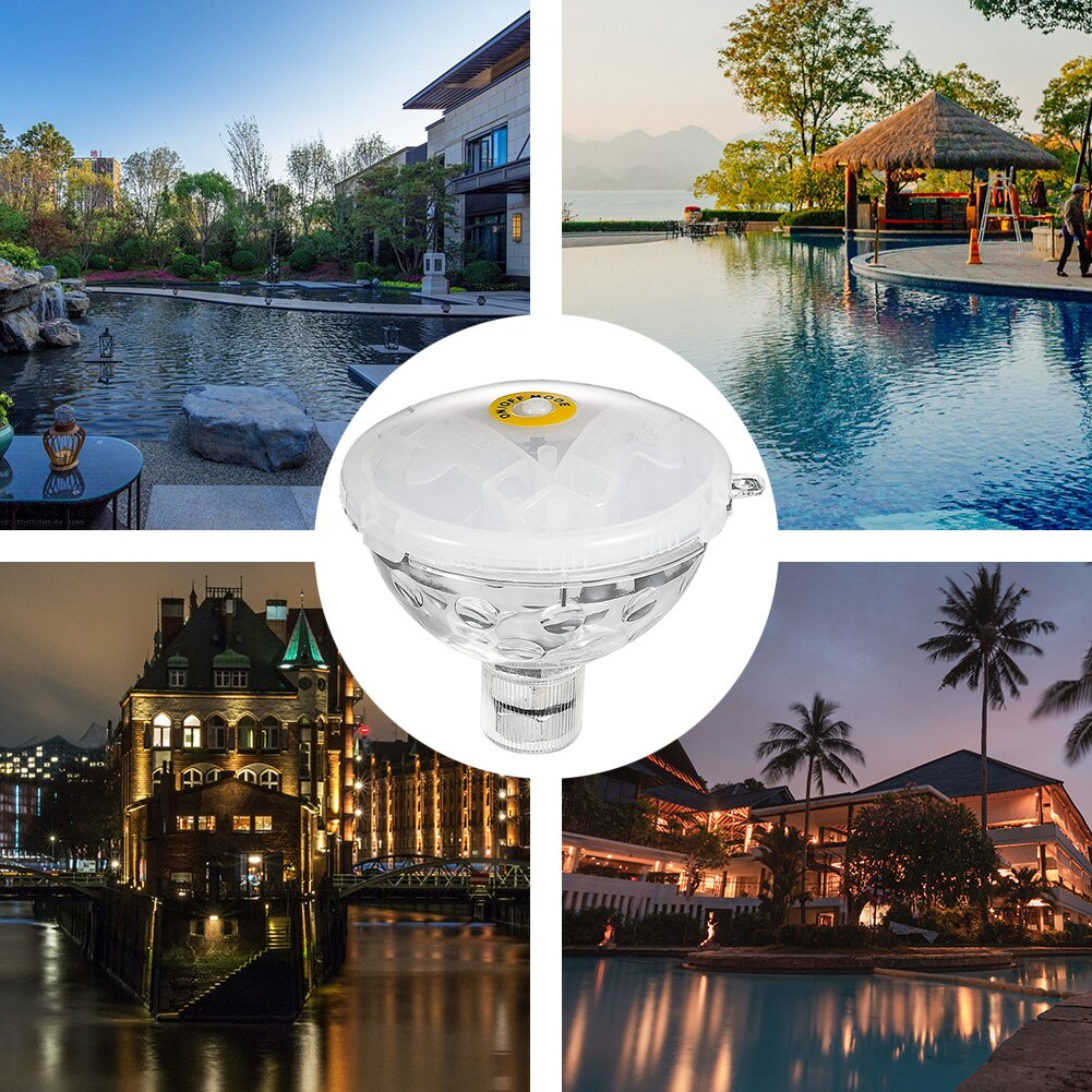 Floating Underwater Light Swimming Pool LED Light ... – Vicedeal