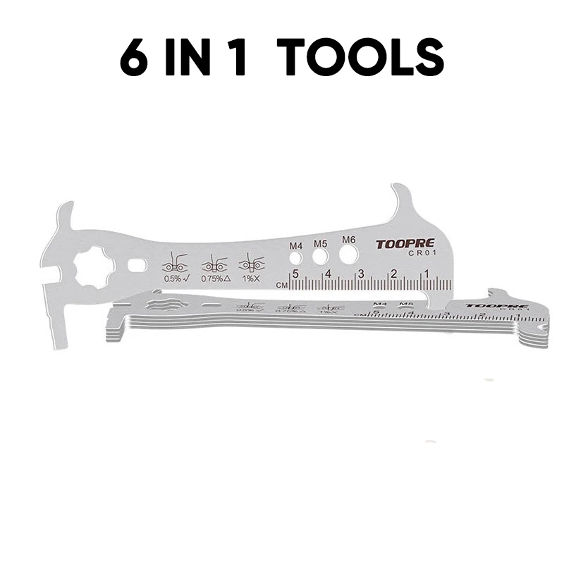 TOOPRE Bike Chain Tool Measure Ruler Multi-functio... – Vicedeal