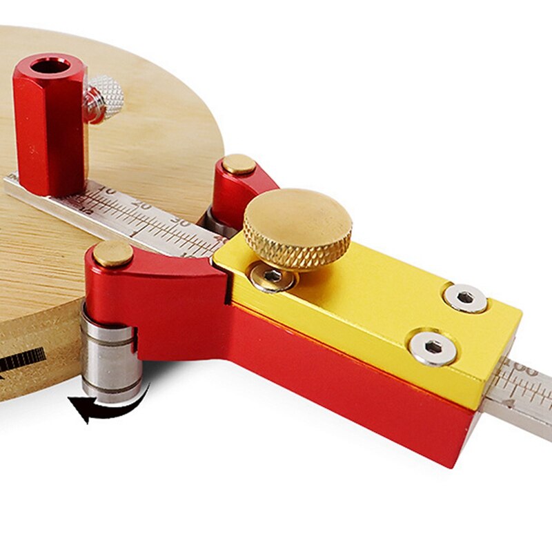 Woodworking Scribe Straight Line Arc Scriber Ruler... – Grandado