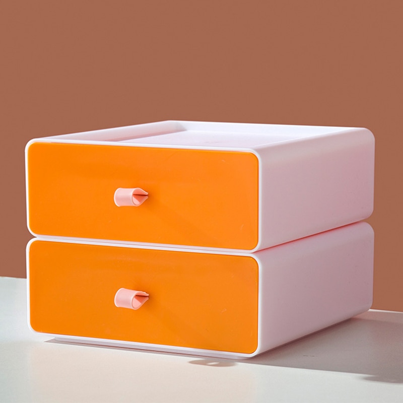 Drawer Type Storage Box Office Desk Top Stackable ... – Grandado