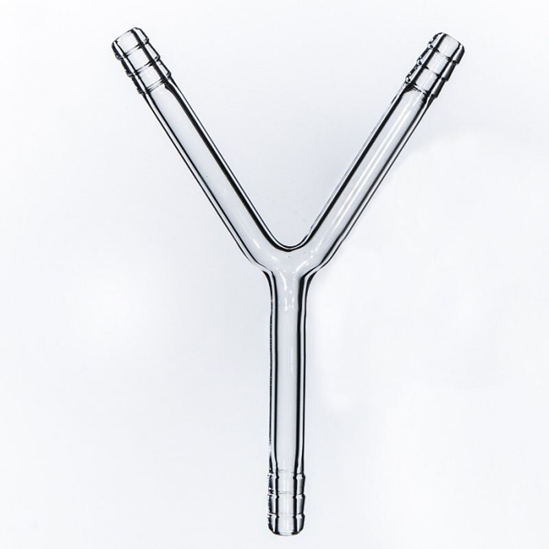 Lab Glass Y Shape Connector Tube Pipe Pagoda mouth... – Grandado