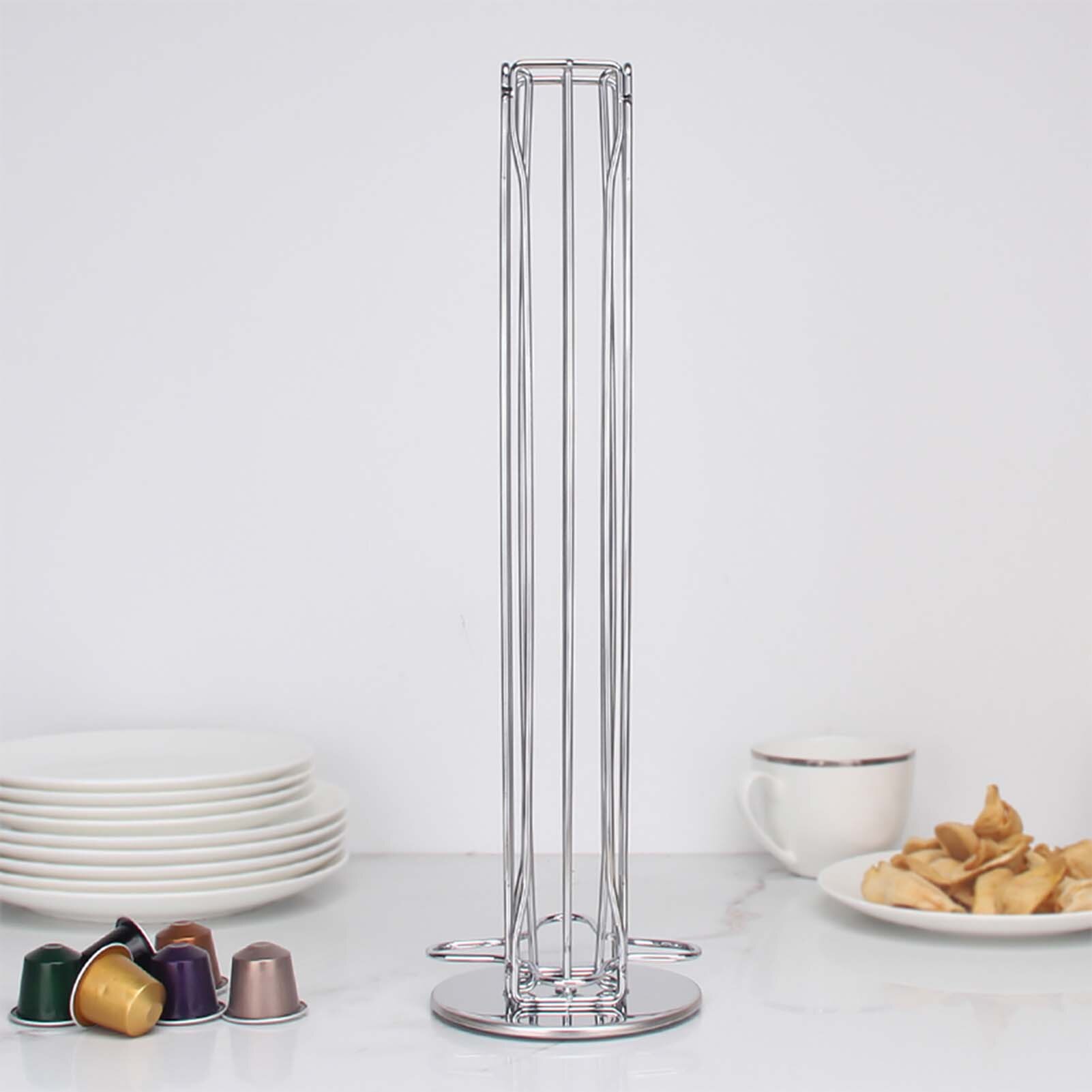 Coffee Pod Storage Rack Carousel Holder Organizer ... – Vicedeal