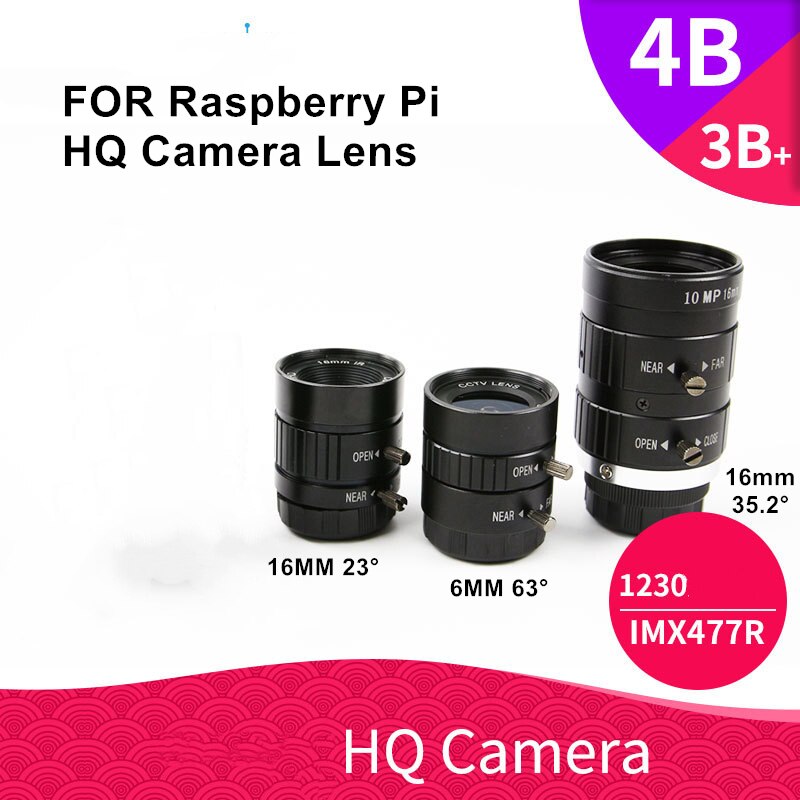 Telephoto Lens Case For Raspberry Pi 4B/3B+/3B/B H... – Grandado