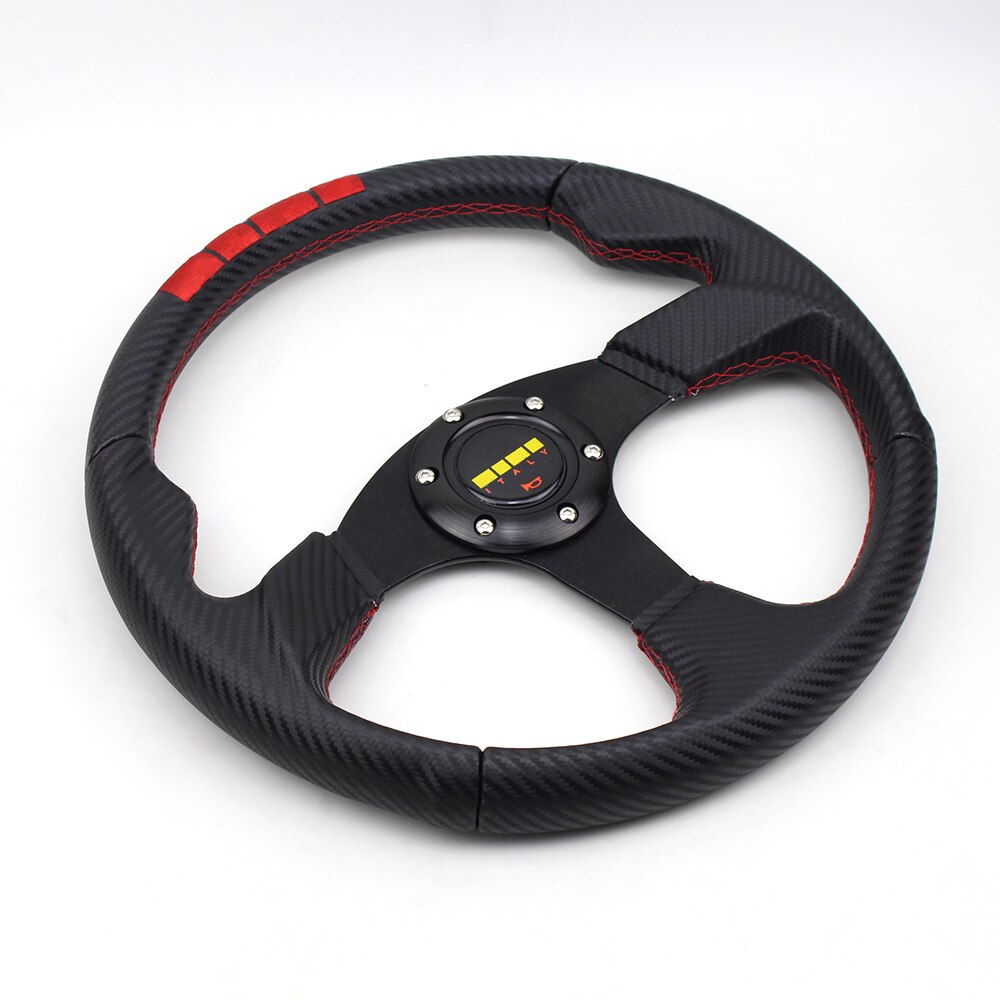 PVC Carbon Look Game Steering Wheel Universal 350m... – Vicedeal