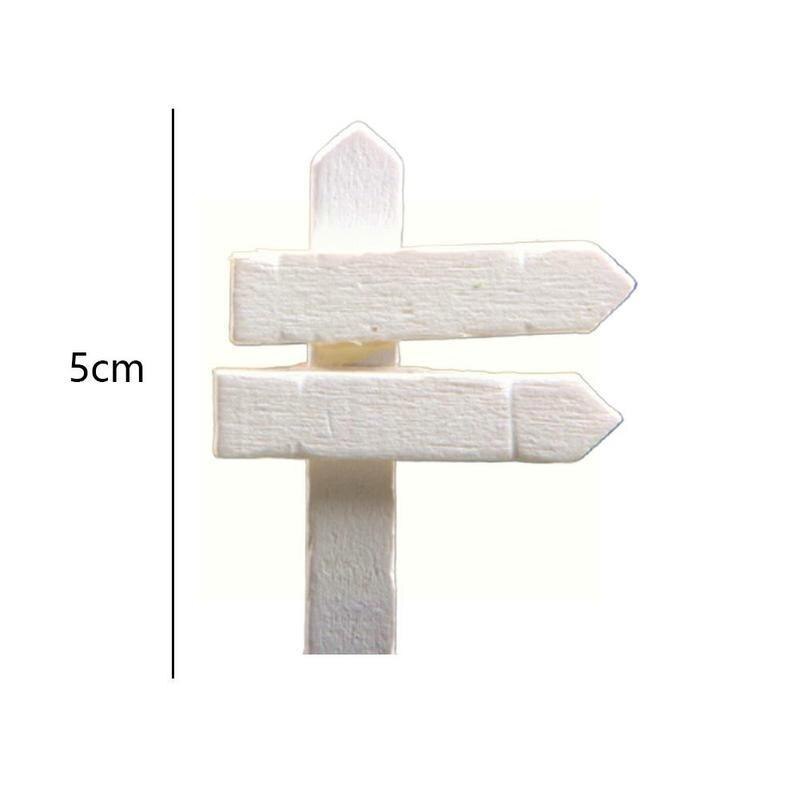 1pcs Mini Miniature Wood Fence Signpost Craft Gard... – Grandado