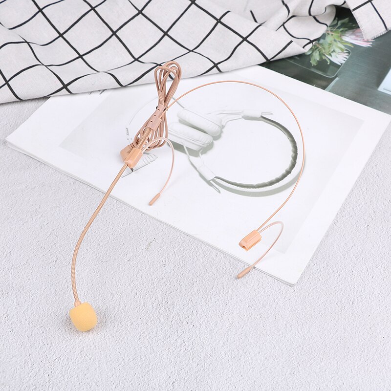 UHF dual nude headset wireless headworn microphone... – Grandado