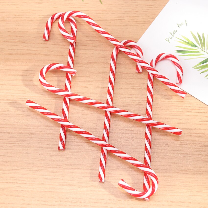6PCS/Pack Christmas Cane Candy House Decoration Ch... – Vicedeal