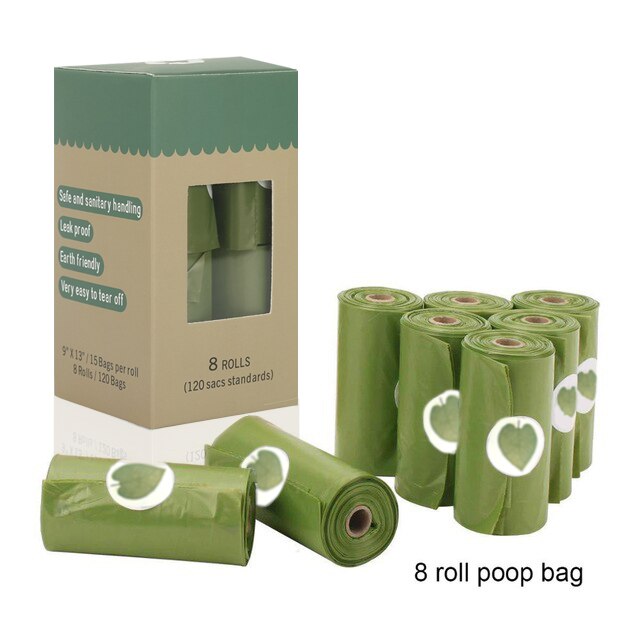 Portable Dog Poop Bag With Dispenser Biodegradable... – Grandado