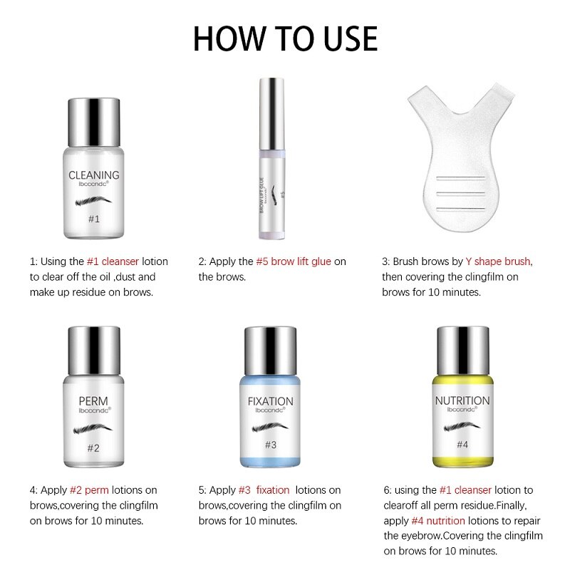 Pro Brow Kit Safe Perming Brow Lift Set 3D Eyebrow... – Vicedeal