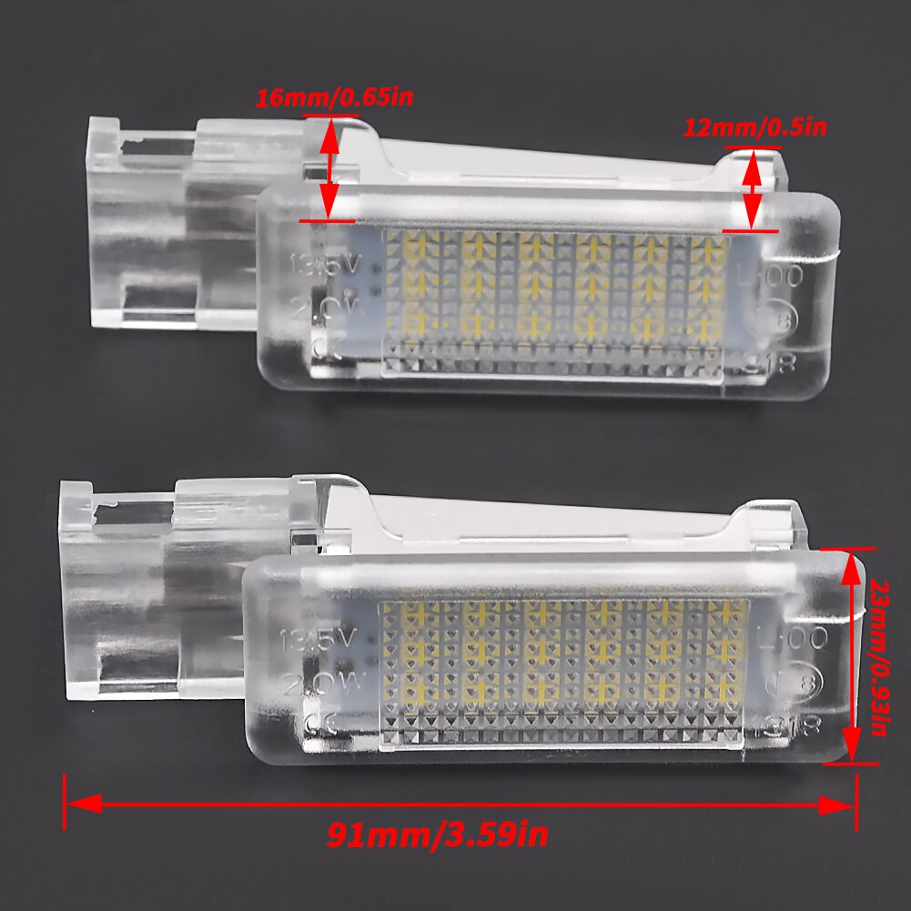 LED Footwell Light Luggage Compartment Glove Box L... – Grandado