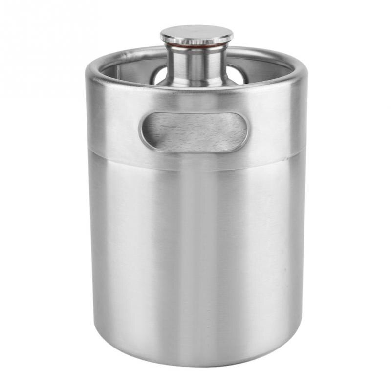 2L/3.6L/5L Barrel Beer Growler Mini Keg Stainless ... – Grandado
