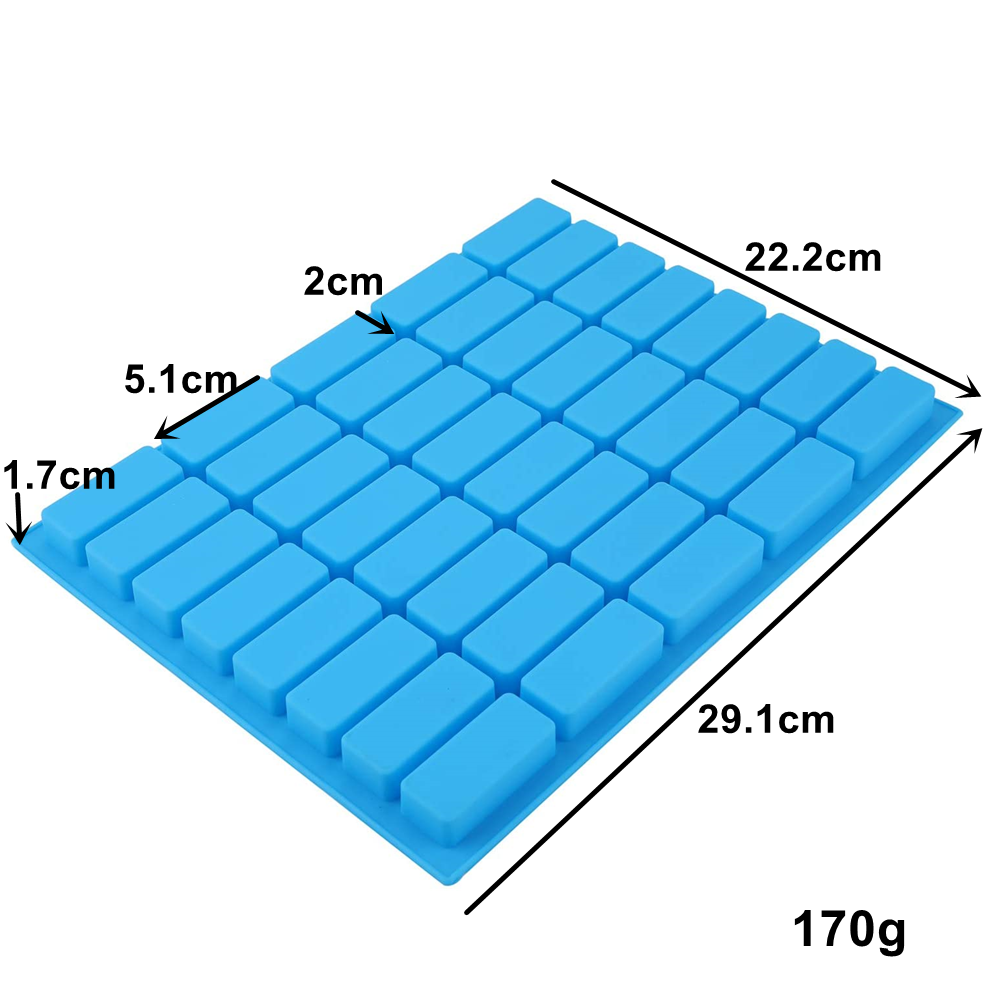 Molde rectangular de silicona para pastel, moldes ... – Grandado