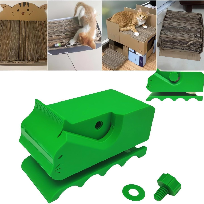 Cardboard Cutting Machine Cat Scratching Board Cut... – Grandado