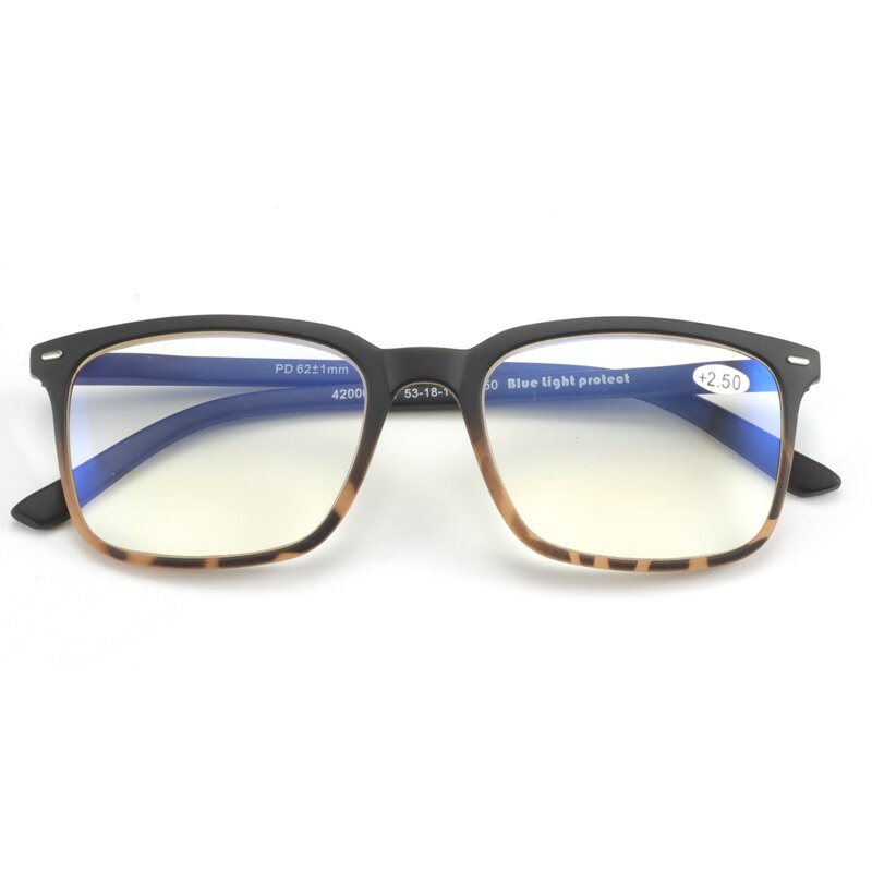 ZENOTTIC Anti Blue Light Computer Glasses Men Rect... – Grandado