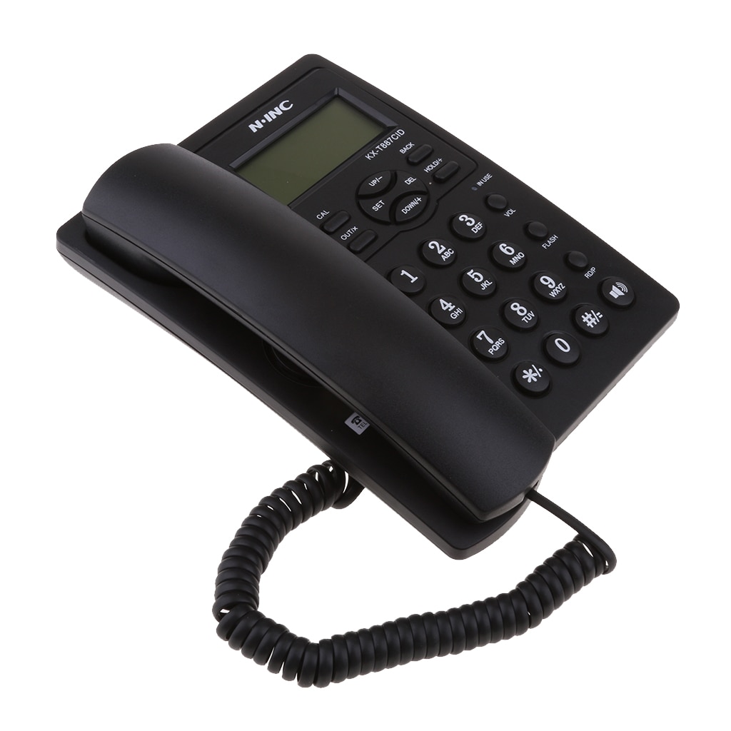 Landline Phone, Corded Desktop Telephone, Caller I... – Grandado